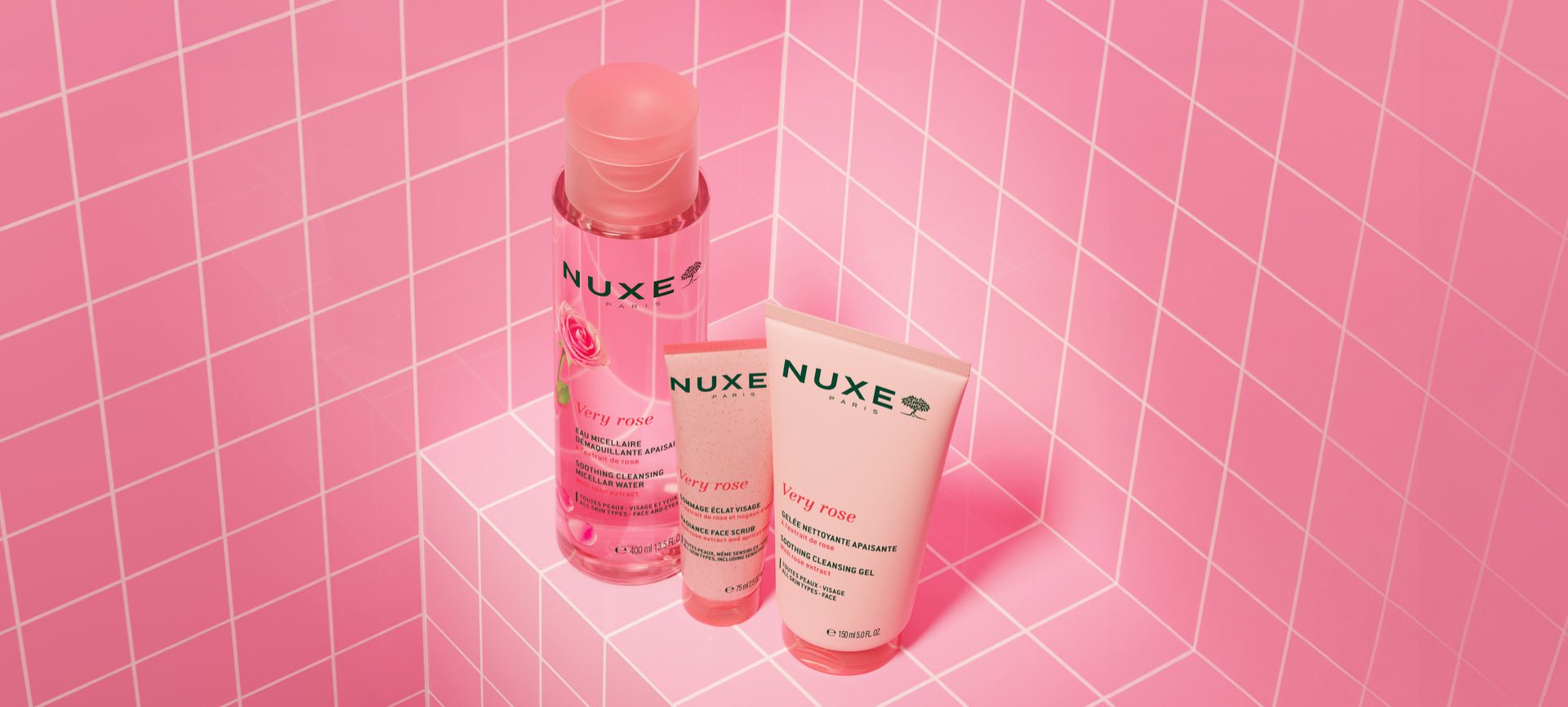 Gamme Very Rose - Douceur et Hydratation pour Votre Peau | NUXE