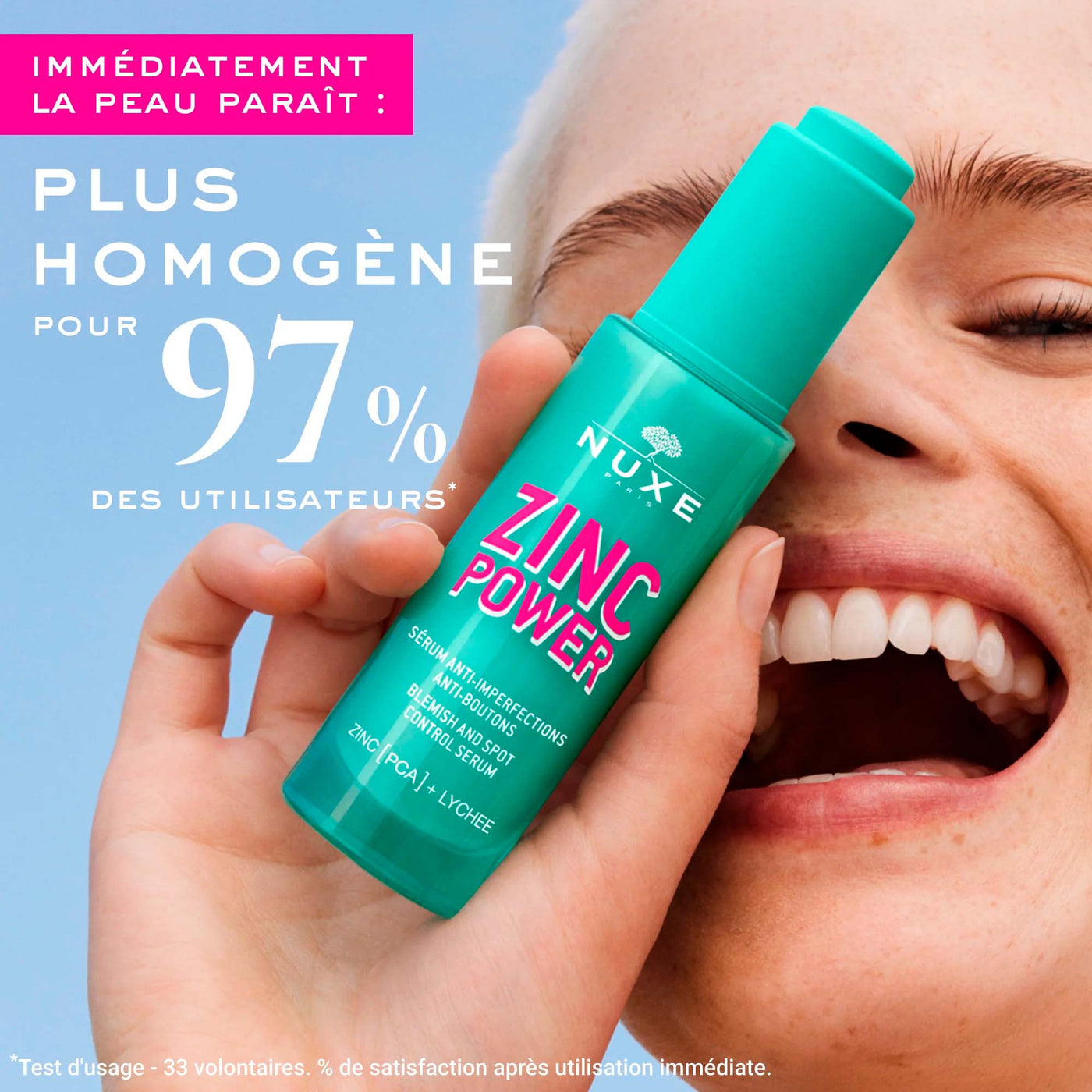 Zinc Power, Sérum Anti-Imperfections 30 ml | NUXE